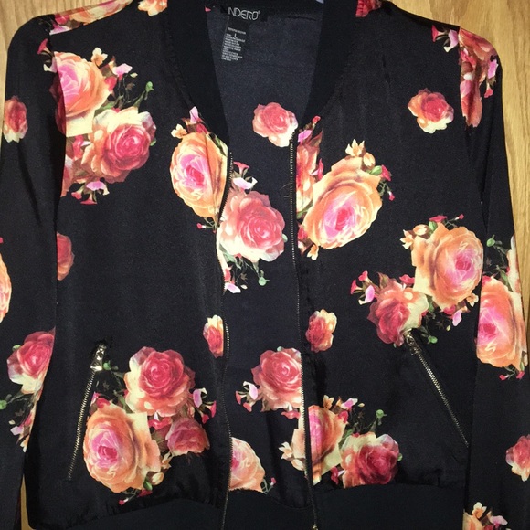 Jackets & Coats | Rose Bomber Jacket | Poshmark